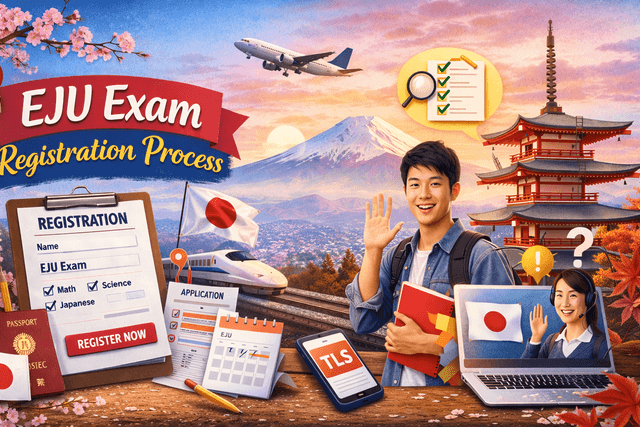 EJU Exam Registration Process 2026 | Dates, Fees & TLS Guidance