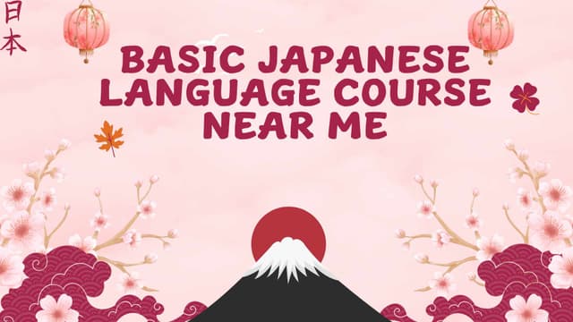 Basic Japanese Language Course Near Me 2025 – Learn at TLS, Delhi